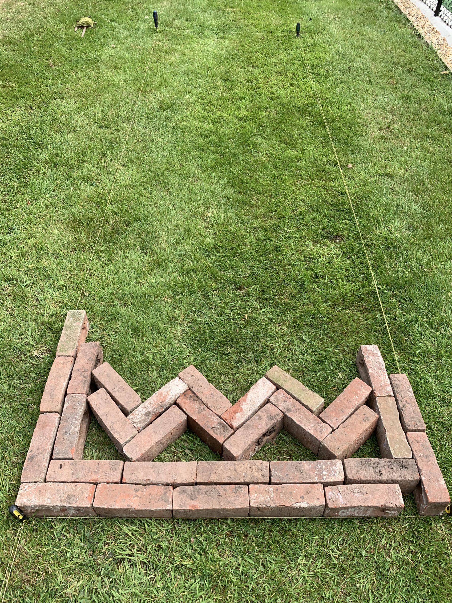 Herringbone Brick Paving – Hudson Hen